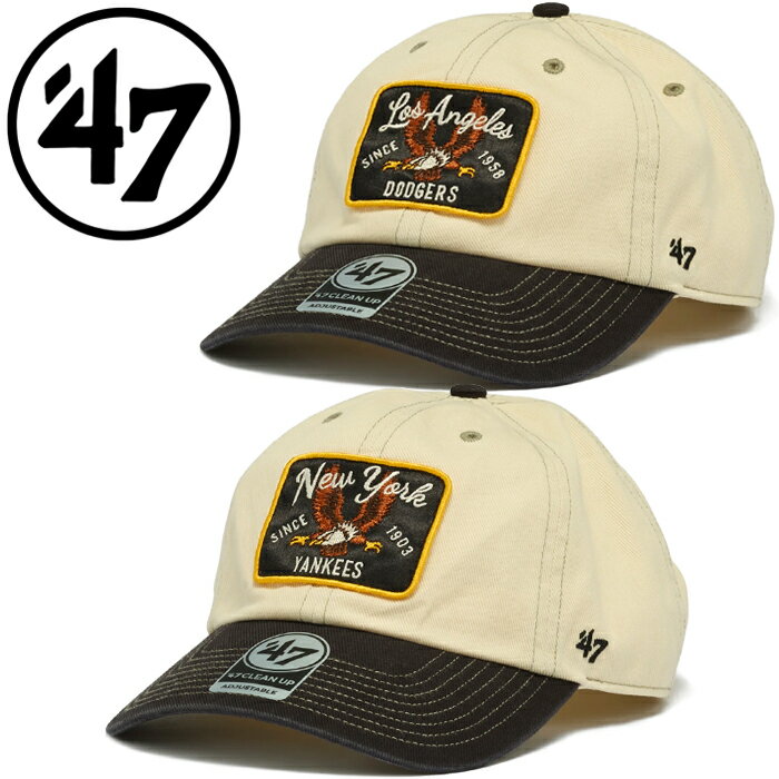 サイズ フリーサイズ 頭回り 55～61cm 高さ 11cm ツバ長さ 7cm 素材：本体/コットン100% 刺繍糸/ポリエステル100% 機能：柔らかいクラウンとカーブしたバイザーの定番シルエットのアジャスタブルキャップ / '47定番の...