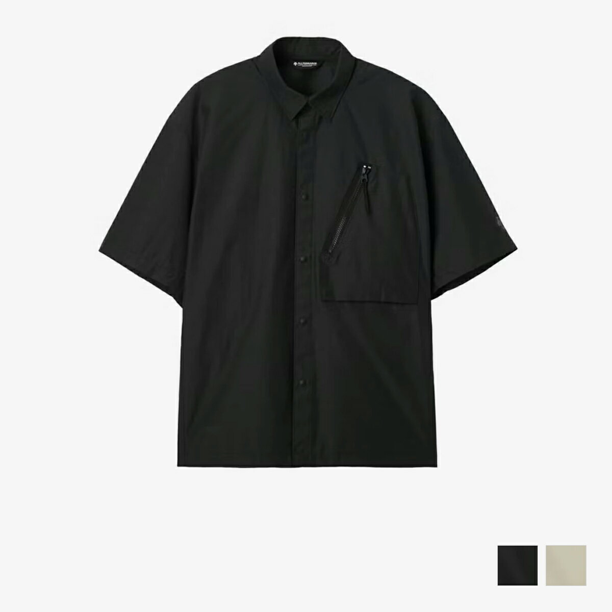 商品について高強力糸を織り込んだリップ生地を採用した半袖シャツ。 左胸マチ付きファスナーパッチポケットを配置する事により収納力を向上。 オリジナルのロゴ入りスナップ釦により、フロント開閉可能。 脇下から腕にかけたガゼットパターン設計により、...