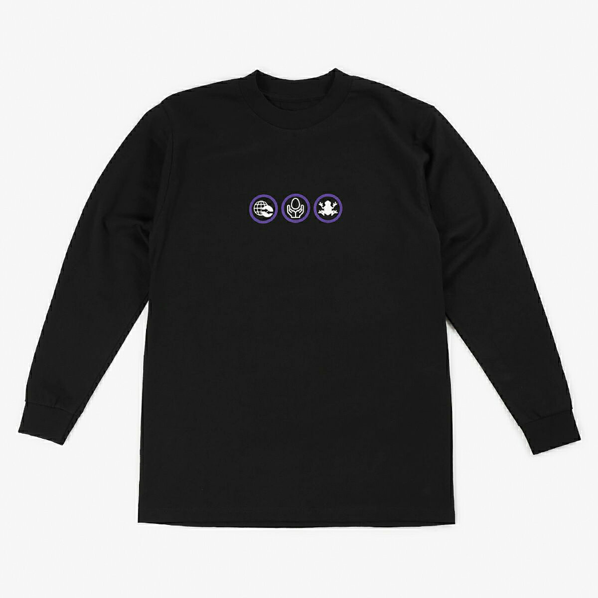 商品説明 グラフィックデザイナーの＜RYU GODA＞が手掛けるSTUDIO KONBINIとPROJECT LAB.のコラボレーションTシャツ。 品番 PJ-KONBINI-LONG-BLK サイズ M:着丈-/身幅-/肩幅-/袖丈-L:...