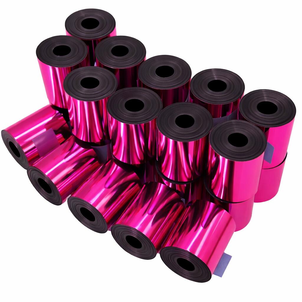 【商品詳細】 ・カラー：光沢両面ショッキングピンク ・テープ厚0.035mm(35μ) ・テープ幅 26mm ・内容量80個(約1kg) ・(舞台演出用)特効キャノン砲巻きテープ(1m/10回巻き) コンサートやライブのキャノン砲演出として...