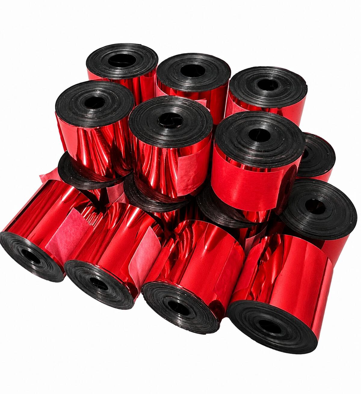 【商品詳細】 ・カラー：光沢両面レッド ・テープ厚0.05mm(50μ) ・テープ幅 26mm ・内容量80個(約1kg) ・(舞台演出用)特効キャノン砲巻きテープ(1m/10回巻き) コンサートやライブのキャノン砲演出として使用される特効...