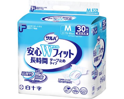 ●ダブルフィット構造がすき間をなくし、タメを保つため、あてやすくモレを防ぎます。 ●「タメ」を保つ水路機能が尿を拡散させ吸収効率をアップし、軟便をキャッチする役割も果たします。 ●画期的な二層構造の採用で上層吸収体が尿道口に常に密着し、体が...