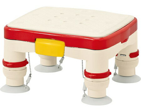 【商品説明】 ・軽くてラクチン、しっかり吸着。高さ調節付浴槽台Rシリーズ“かるぴったん”。 ・便利な目盛り付の高さ調節機能。 ・プラスチック製で軽量！軽いのでラクに扱えます。 ・吸着しやすく、滑りにくい！二重吸盤で強力に吸着します。お湯を張...