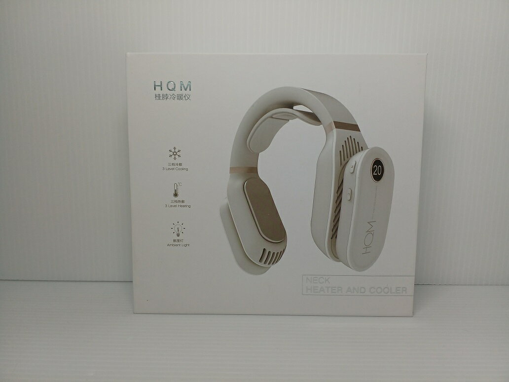 【未使用品】 HQM ネックヒーター＆クーラー ブラック ○YR-50190○ の出品です。 こちらの商品は未使用の商品です。 未使用の状態です。写真撮影の為に開封しています。 店頭展示品の為、外箱の多少の傷みはご容赦ください。 商品内容は...