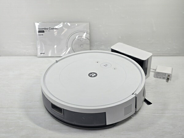 【中古品】 アイロボット iRobot ルンバ コンボ エッセンシャル ロボット 掃除機 水拭き 2-in-1モデル RVG-Y1 2023年製 ホワイト ○YR-19477○ の出品です。 こちらの商品は中古の商品です。 中古品の為、若干...