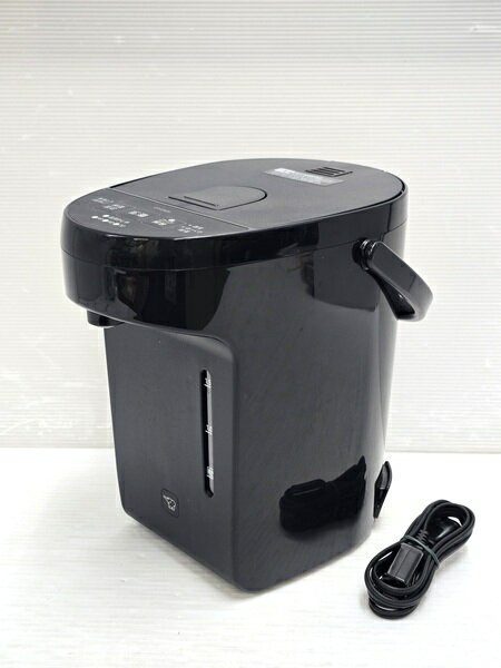 【中古品】 象印 ZOJIRUSHI マイコン沸騰 電動ポット 2.0L CP-EA20型 ストレートブラック 2023年製 ○YR-19506○ の出品です。 こちらの商品は中古の商品です。 中古品の為、スレキズや汚れ等によるイタミや使用...