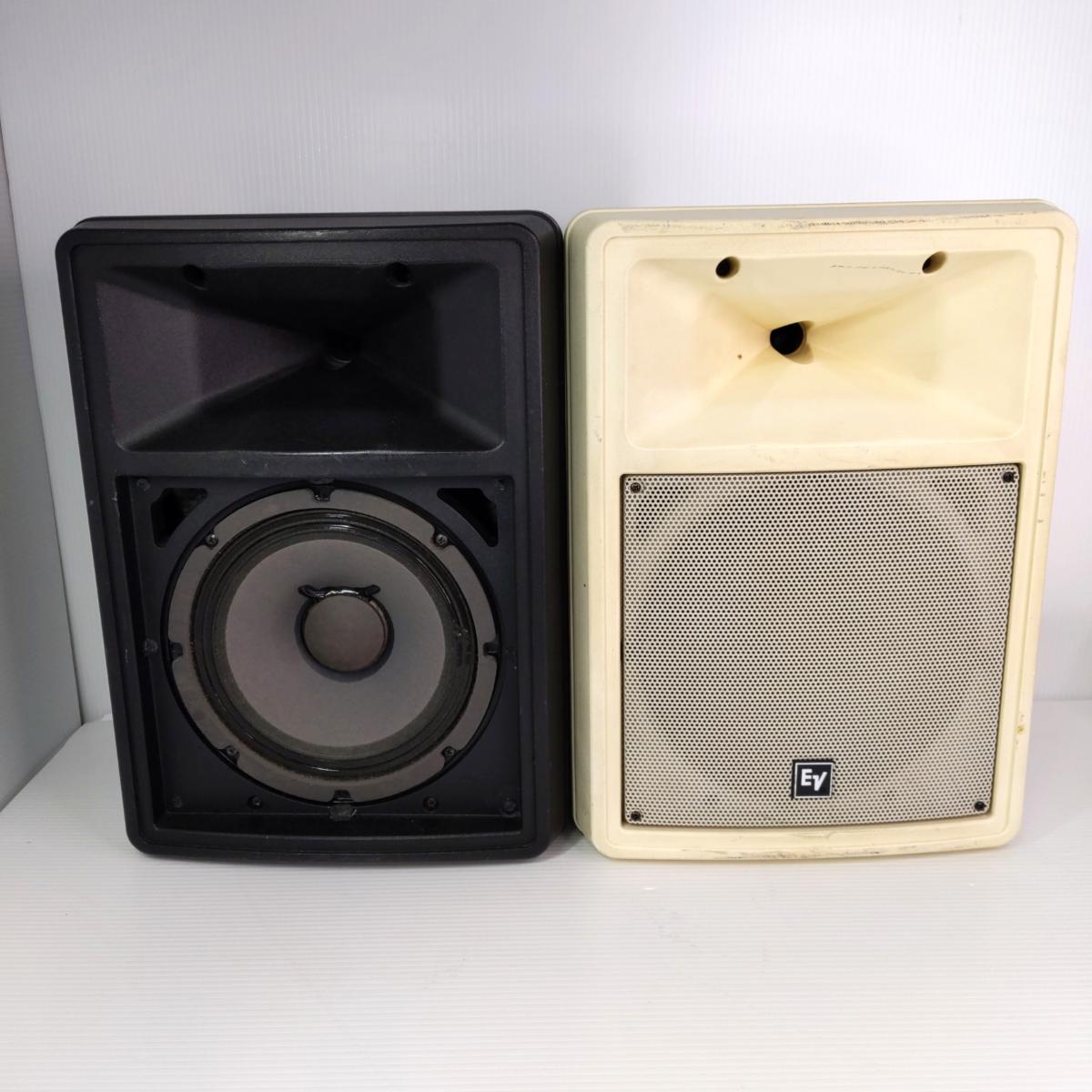 【中古品】Electro Voice エレクトロボイス SX80 スピーカー2個セット〇YR-54382〇の出品です。 こちらの商品は、中古品です。 ※音出し確認済み ※全体的に使用や経年劣化による汚れやキズがあります。 ※ブラックの方のス...