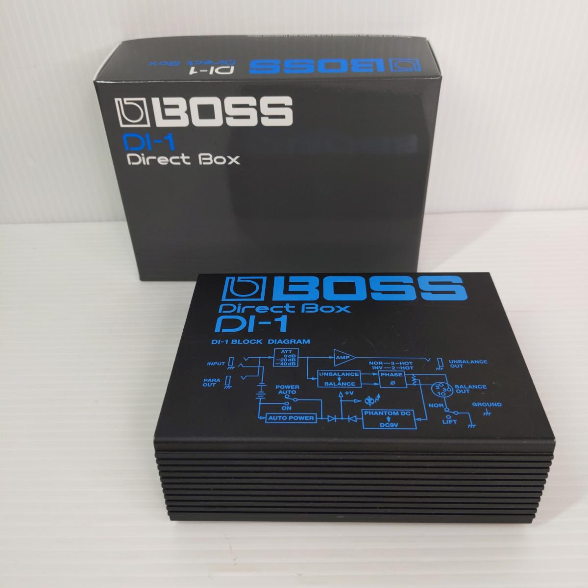 【中古品】BOSS ボス ダイレクトボックス DI-1 〇YR-55054〇の出品です。 こちらの商品は、中古品です。 ※動作確認済み 中古品の為、擦れ等による多少の傷みがあります。 撮影時にはなかった傷みがある場合がございます。 商品内容...