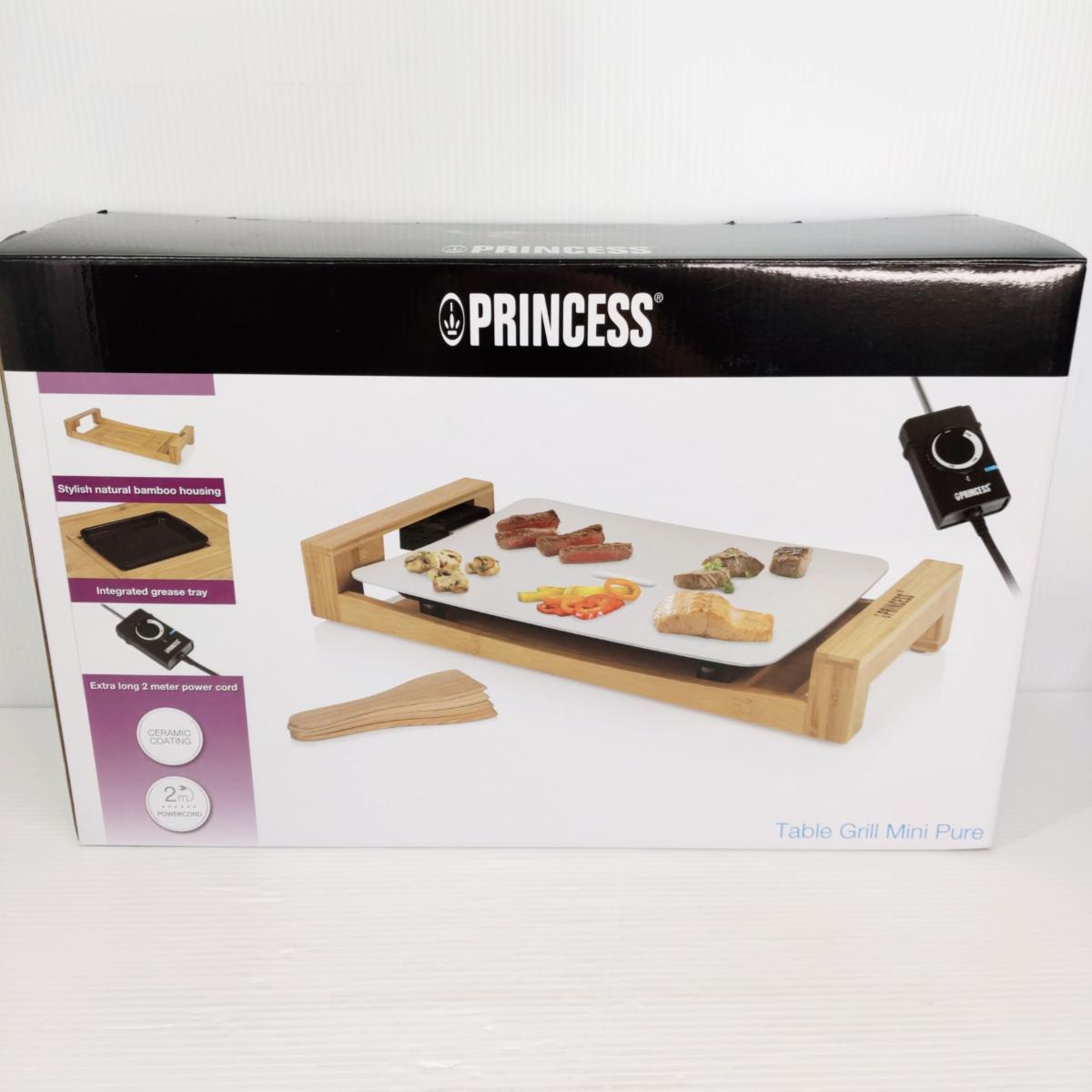 【中古未使用品】PRINCESS プリンセス Table Grill Pure テーブルグリルピュア ホットプレート セラミック〇YR-55226〇の出品です。 こちらの商品は、中古品です。 ※未使用品の為、動作確認未 中古品の為、擦れ等に...