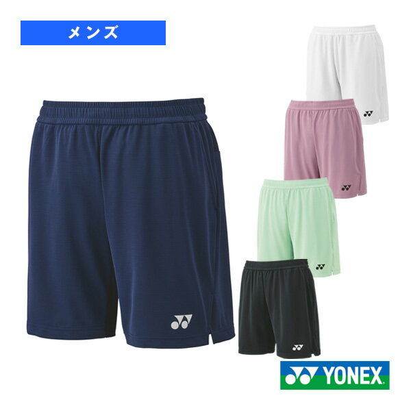 ■商品情報 商品名ニットハーフパンツ メンズ 15202《ヨネックス バドミントンウェア（メンズ/ユニ）》 メーカー名ヨネックス カラー（007）ブラック, （011）ホワイト, （190）ペパーミント, （307）パールローズ, （554...