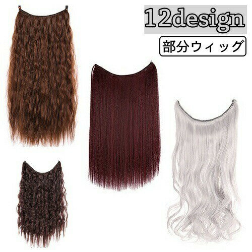 おしゃれなカラーの部分ウィッグです。付けるだけで簡単にイメチェンができます♪ヘアアレンジが楽しみになりますね！ 【サイズについて】画像をご参照ください。 【カラーについて】生産ロットにより柄の出方や色の濃淡が異なる場合がございます。お使いの...