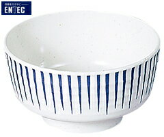※電子レンジには、ご使用できません。 【特徴】 ●飽きのこない素朴な立縞模様。 ●軽くて壊れにくいメラミン製の食器です。 ●食器洗浄機に使用できます。 【商品詳細】 サイズ：φ117×H63mm 容量：300ml 耐熱温度：120度 材質：...