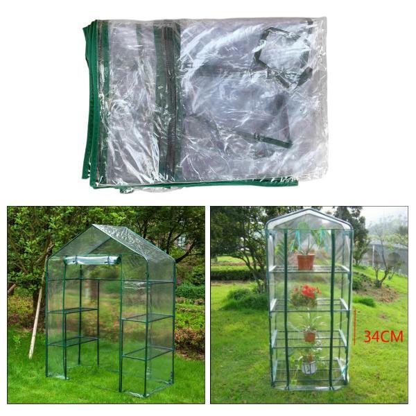 説明:4層サイズ(幅x奥行きx高さ):約69x49x158cm / 27x20x62インチ0.1mm透明PVC.取り外し可能.防水.組み立てが簡単で迅速.工具は必要ありません簡単にアクセス.換気.湿度制御のための全長ジップロールアップパネル...