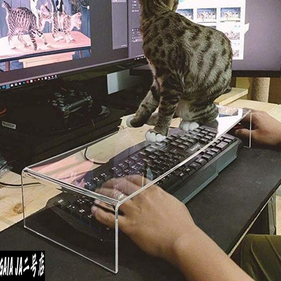 CHIANARTアンチキャットキーボード保護カバー機能は、猫をキーボードから遠ざけ、キーボードを水やペット、子供などの水から保護します。透明キーボードカバーは、使用していないときにキーボードを覆うことができます。CHIANARTアクリル製の...