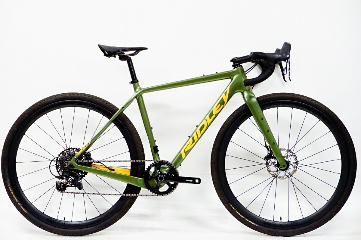 ■商品情報 シートチューブ(C-T):490mm トップチューブ(C-C):520mm(ホリゾンタル換算) 適応身長:165-175cm(目安) 重量：約9.8kg フレーム材質：カーボン レバー：SRAM APEX リアディレイラー：SR...