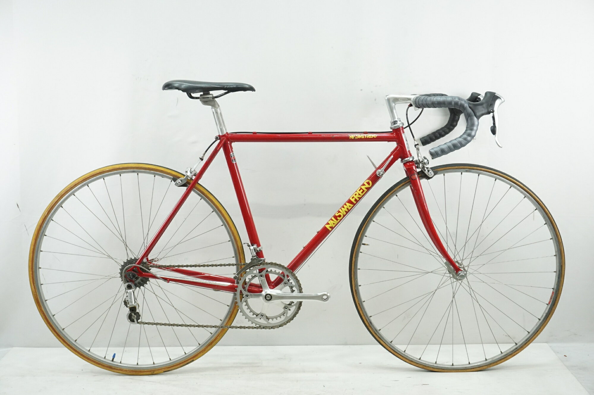 ■商品情報 メーカーサイズ：不明 シートチューブ(C-T)：510mm(実測値) トップチューブ(C-C)：530mm(ホリゾンタル換算) 適応身長：165-170cm(目安) 重量：約9.04kg フレーム材質：クロモリ フロントフォーク...