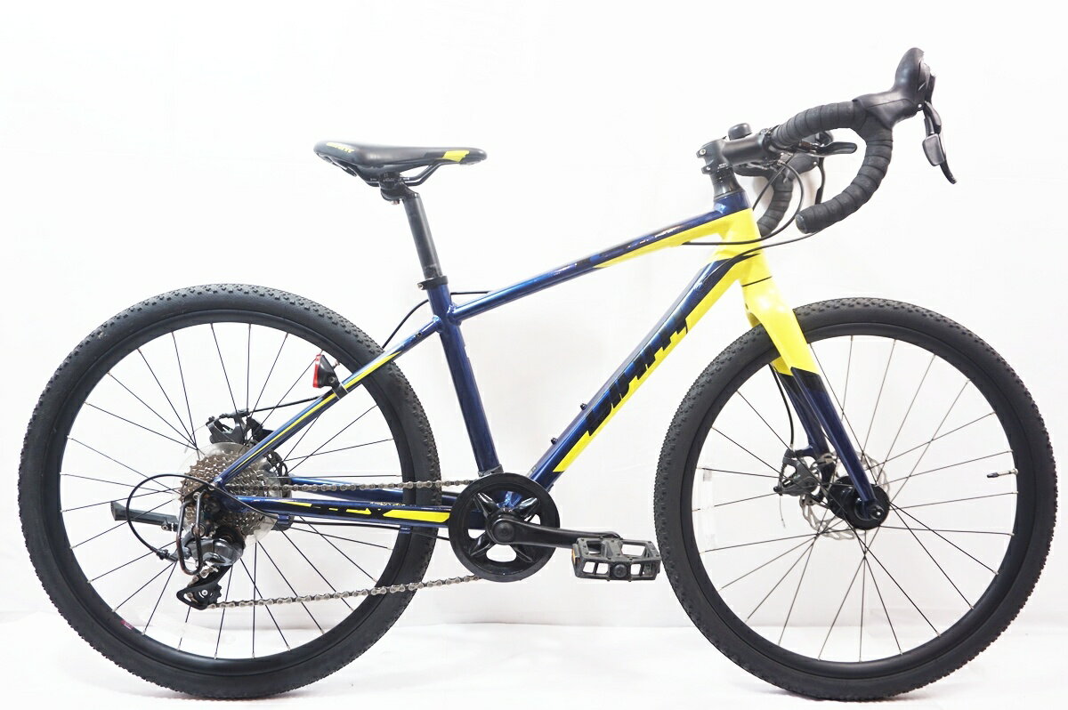 ■商品情報メーカーサイズ:ONE SIZEシートチューブ(C-T): 350mmトップチューブ(C-C):450mm(ホリゾンタル換算)適応身長:135-150cm(目安)重量:約10.5kgフレーム材質:アルミフロントフォーク:アルミシフ...