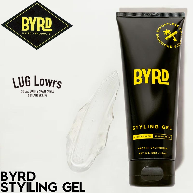 BYRDのスタイリングジェル 「 STYLING GEL 」 -強力なホールド力 + 自然な仕上がり- 髪をはっきりさせ、濃くし、形を整えて 一日中しなやかに保ち、パサついたり剥がれたりしないように設計されています。 すべての髪質に！太い髪...