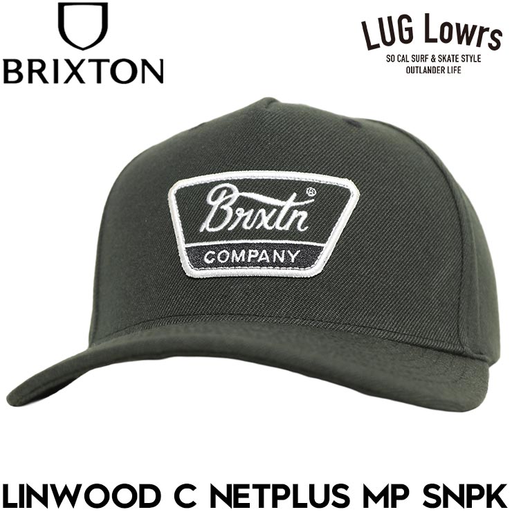 BRIXTONのスナップバックキャップ 「 LINWOOD C MP SNAPBACK CAP 」 10980 存在感のあるロゴをデザインしたスナップバックキャップ。 カーブバイザータイプ。 スナップバックアジャスターでサイズ調整も可能。 ...