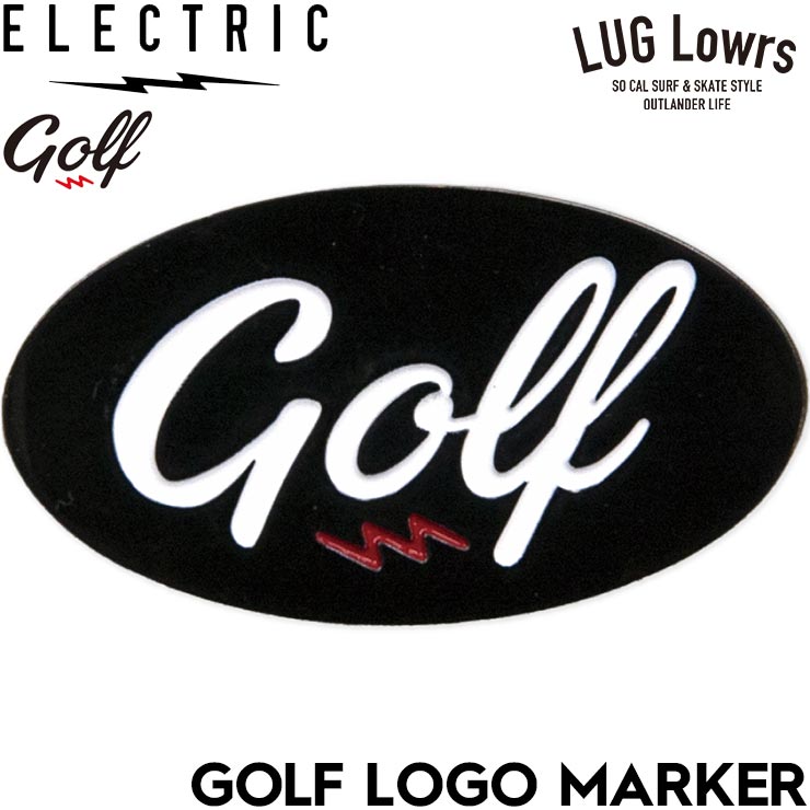 ELECTRICのGOLF LINEから登場したゴルフマーカー 「 GOLF LOGO MARKER 」 EGA10 ゴルフシーンで使いやすいオリジナルロゴ入りマーカーです。 フロントに配置された印象的な「Golf」ロゴがアクセント。 シン...