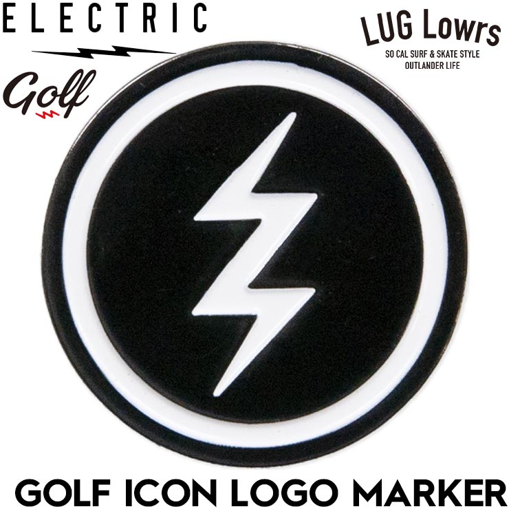 ELECTRICのGOLF LINEから登場したゴルフマーカー 「 ICON LOGO MARKER 」 EGA11 ゴルフシーンで使いやすいオリジナルロゴ入りマーカーです。 フロントに配置された印象的なボルトロゴがアクセント。 シンプルな...