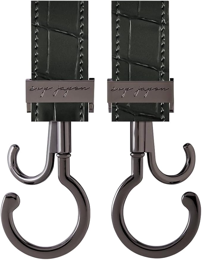 色 BK-クロコダイル調ブラック ブランド e.x.p.japon(イー・エクス・ピー・ジャポン) 材質 ナイロン, ポリエステル, 人工皮革, 金属 スタイル ダブルフック 重量制限 60 キログラム 【ご購入前のご注意】 商品画像は、ご...