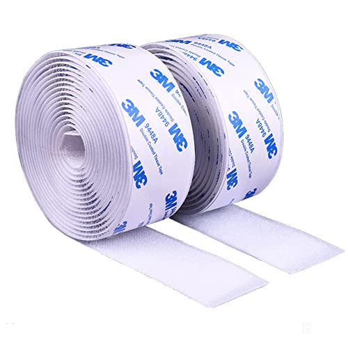 ホワイト (幅20mm×長5M)/幅20mm×長5M/-・Color:ホワイト (幅20mm×長5M)・セット内容ファスナーテープ×2巻(フック側×1巻+ループ側×1巻)、カラー：ホワイト、幅：約20mm、全長:5m。・面ファスナーポリエス...