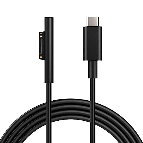 Black/Surfac 充電ケーブル 1.8M/45W1.8M・Size:Surfac 充電ケーブル 1.8M・surface充電ケーブル対応機種Microsoft Surface pro 3/4/5/6/7/7+ 、Surface La...