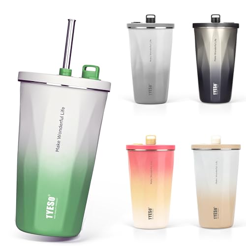 マグカップグリーングラデーション/18.6 cm (H) x 10.1 cm (W)/-・Color:グリーングラデーション・?製品仕様：タンブラー容量600ミリリットル、サイズ（cm）：18.6（H）* 6.6（底幅）* 10.1（幅）、...