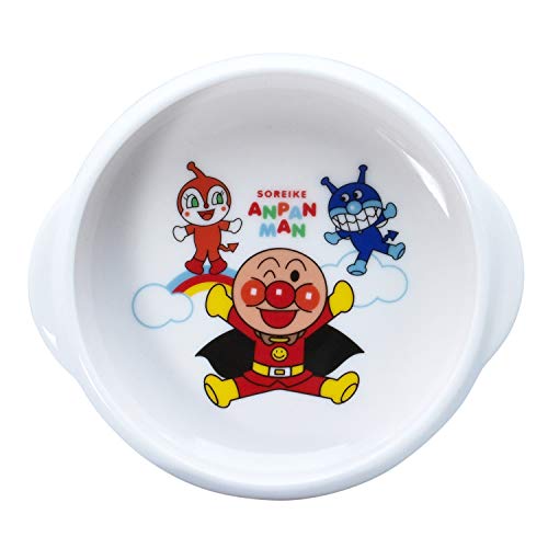 02.ボウルMホワイト/14.5cm/052132・Style:02.ボウルM・パッケージ個数:1・食べ進めたらうつわの底にアンパンマンが現れる！・丈夫で収納しやすい、ミニマルシンプルなデザイン・ふちが反っているので、幼児も自分で、ママも抱...