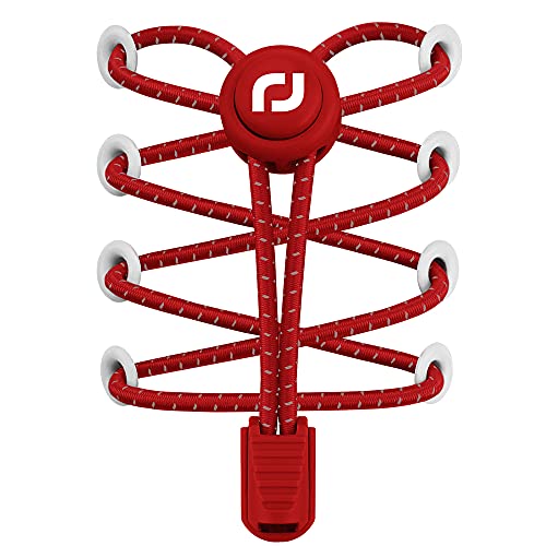 靴ひも033-反射レッド/1ペア/-・Size:1ペアColor:033-反射レッド・パッケージ個数:1・取り付け簡単靴紐を結ぶ必要がなく、ほどける心配もなく、靴の脱ぎ履きが簡単にできます。急いでいる時や雨の日などの場合に靴ひもがほどけるよ...