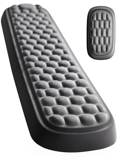 -/M/-・Size:M・人間工学に基づいて設計されたマッサージホールリストレストにはマッサージ穴がたくさんあります、隆起した形状は、より快適な感触を提供し、汗を逃がすのに役立ちます。・高素材高のメモリーフォームと柔らかく通気性のある素材で...