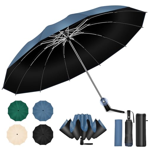 ブルー/108cm/-・Color:ブルー・急な雨の際にあると便利な「折りたたみ傘」。?ワンタッチ自動開閉＆片手で楽！業界最新な技術を採用されていて、ボタンを押すだけで傘を開いたり閉じたりできます。片手でも簡単に開閉できます。傘を閉じる時に...