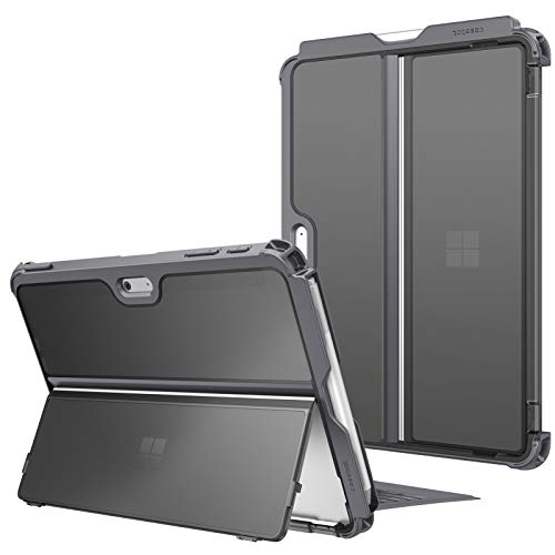 モダングレー/-/ECAC066US・Color:グレー・パッケージ個数:1・対応機種 New Microsoft Surface Go 4 2023 / Surface Go 3 2021 / Surface Go 2 2020 / Su...