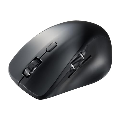 Bluetoothブラック/-/MA-BBS523BK・Color:ブラックStyle:Bluetooth・パッケージ個数:1・左右方向のスクロールがなサイドホイール搭載のBluetoothマウスです。・Excel作業やWebページ閲覧時に...