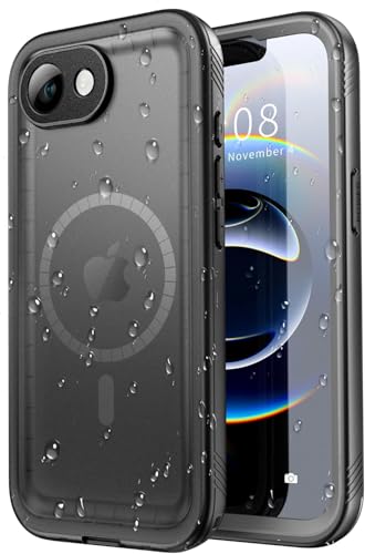 MagSafe black/-/wpc-16e case・Color:MagSafe black・IP68規格＆完全防水iPhone16e 防水ケースは完全密封で、IP68防水規格等級を取得しておりました。水深さ2mの水中に1時間まで水没で...