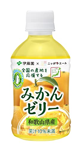 内容量:280g×24本・容器:ペットボトル・原材料:糖類(果糖ぶどう糖液糖、砂糖)、うんしゅうみかん果汁、こんにゃく粉/酸味料、香料、ゲル化剤(増粘多糖類)、塩化カリウム、酸化防止剤(ビタミンC) 原料原産地名:国内製造(果糖ぶどう糖液糖...