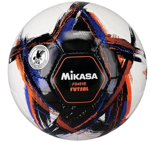 日本フットサル連盟 大会試合球ブラック/4号 (一般・大学・高校生・中学生用)/FS451E-BK・Color:ブラックStyle:日本フットサル連盟 大会試合球PatternName:4号 単品・パッケージ個数:1・日本フットサル連盟大会...