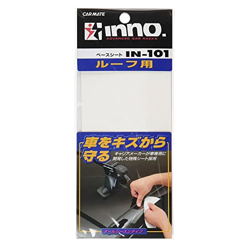 ルーフ用クリアー(CLEAR)/180×85mm/IN101・Style:ルーフ用・パッケージ個数:1・型番:IN101・入数:4枚・製品サイズ:H180×W85(mm)・製品重量:25g商品紹介 INNOのSUベースシート、IN-101で...