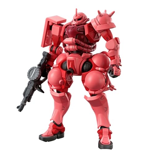 マルチカラー/-/—・パッケージ個数:1・(C)創通・サンライズ『機動戦士Gundam GQuuuuuuX』(ジークアクス)より、シャアのパーソナルカラーである赤色にペイントされたモビルスーツ「シャア専用ザク」をHGより商品化！ ■新規造形...