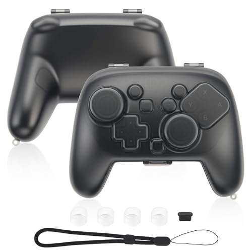 Switch 2 Pro ケース透明/-/ELT_SWITCH2_PRO_CONTROLLER_CASE_BK・Switch2 Pro専用設計Switch 第2世代 Proコントローラーにぴったり合う専用設計。旧モデルやJoy-Conには対...