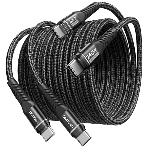 2本ブラック/3M/-・Size:3MStyle:2本Color:ブラック・240W高速充電USB C to USB C 充電ケーブルは最大240Wの出力に対応。240W、140W、100W、65W、60W、45W、20Wなど、多様なデバイ...