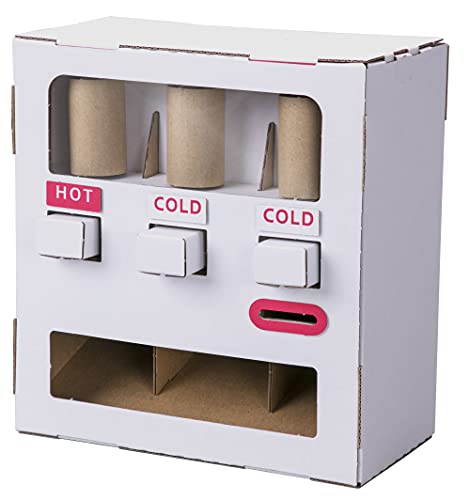 自動販売機茶色/中型/4485・パッケージ重量: 0.3 kg・素材: ダンボール・素材: 板紙