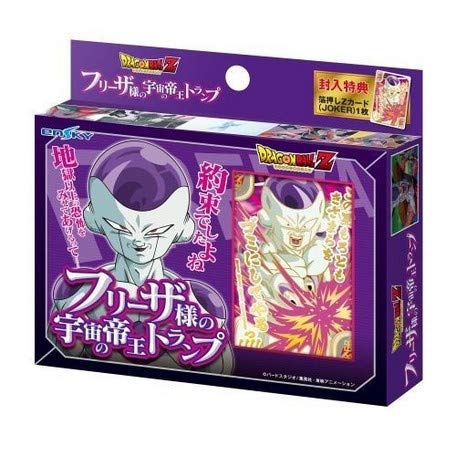 -/-/4970381393830・パッケージ個数:1・製造国:日本商品紹介 恐ろしき宇宙の帝王フリーザ様 珠玉の名言をここに凝縮 ドラゴンボールZの大人気キャラクター「フリーザ」の名シーンと名言を凝縮したトランプが登場 54枚のカードにフ...