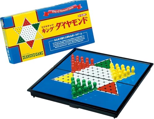 キングダイヤモンドマルチカラー/ワンサイズ/-・Size:ワンサイズStyle:キングダイヤモンド・パッケージ個数:1・対象年齢 :6才以上遊びやすさと収納のしやすさで人気のキングシリーズ。 折り畳み式でマグネット付のダイヤモンドゲームです...