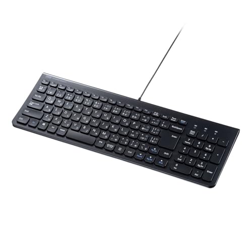 有線ブラック/-/SKB-SL31CBK・Style:有線・パッケージ個数:1・USB Type-Cコネクタを搭載したパソコンやタブレットで使用できるスリムキーボードです。・Windows・Mac・Android・iPad OSなど様々な機...