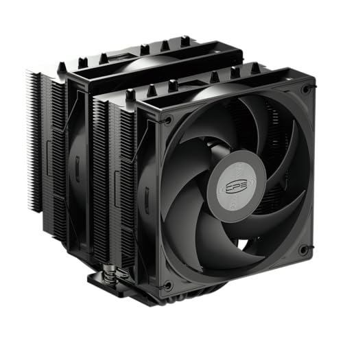 RT620Pro BK-/-/RT620 BK・Style:RT620Pro BK・高冷却性能・デュアルタワーデザイン6本Φ6mm ヒートパイプ＋波形構造フィンスタックが熱伝導を最大化。Triangle Wavy Flow Finstack...