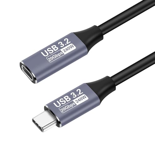 -/1M/-・Size:1M・USB-C延長ケーブル (オス-メス)これ一本で、あらゆるUSB-C接続の「届かない」を解決。ケーブル一体型のACアダプターを延長できるのはもちろん、USBハブやキーボードなど、ケーブルが短い機器をパソコンから...