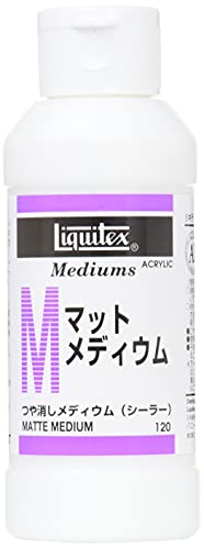 マットメディウム透明/120ml/-・Size:120mlStyle:マットメディウム・パッケージ個数:1・内容量:120ml・色:透明・マットメディウム・つや消しメディウム・速乾性つや消しメディウムです。リキテックスカラーに混ぜると無光沢...