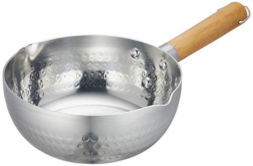 シルバー/1.1 L 直径 16 cm/H-1756・Size:1.1 L 直径 16 cm・パッケージ個数:1・サイズ:(約)幅180×全長300×高さ80mm・本体重量:(約)270g・寸法:16cm・底の厚さ:(約)1.8mm・満水容...